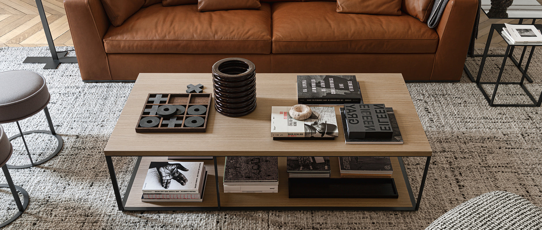 Coffee & side tables with storage