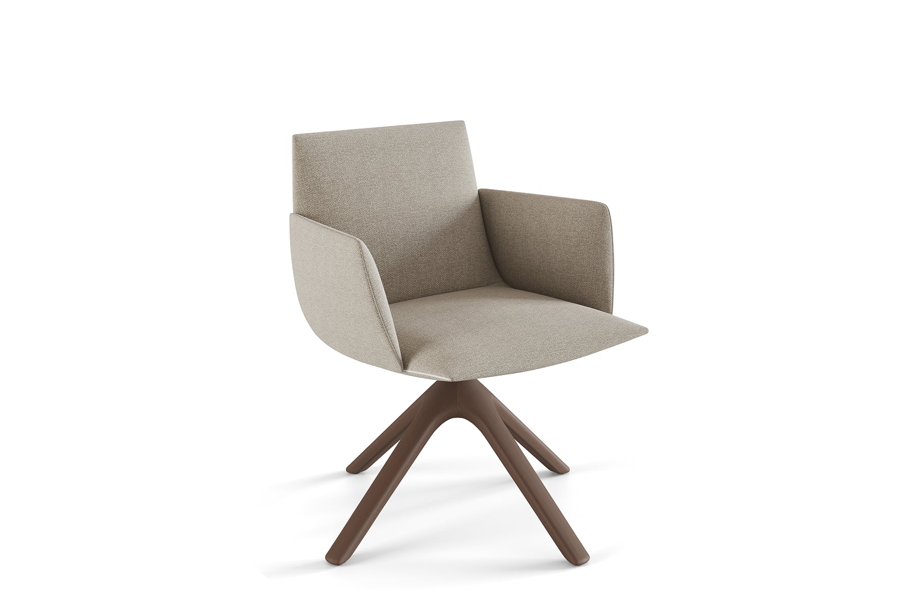 Noha Chair - Wooden Base by Ludovica & Roberto Palomba for Viccarbe ...