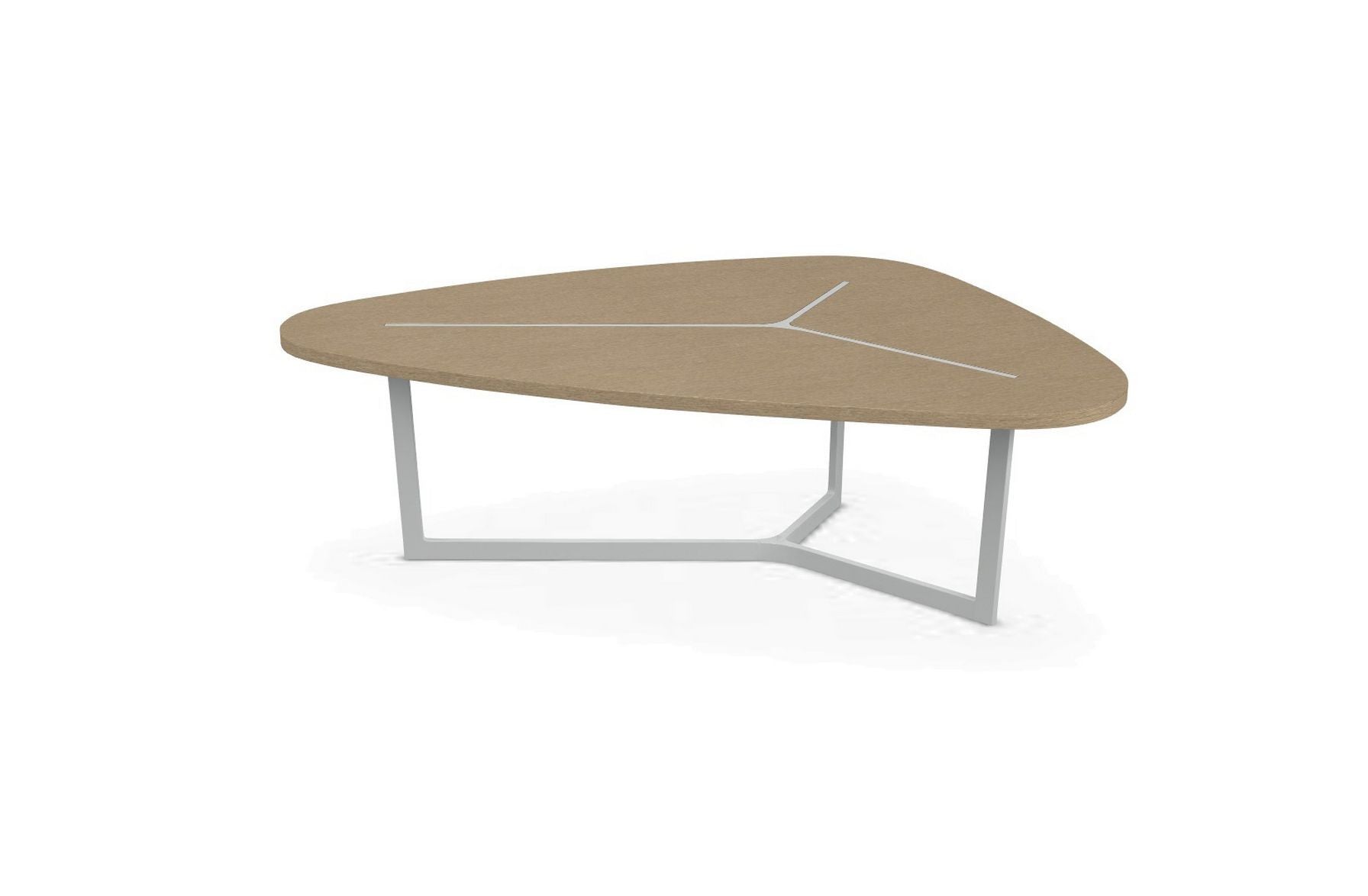 Seven Table in Light Oak by Massaud | Space Furniture