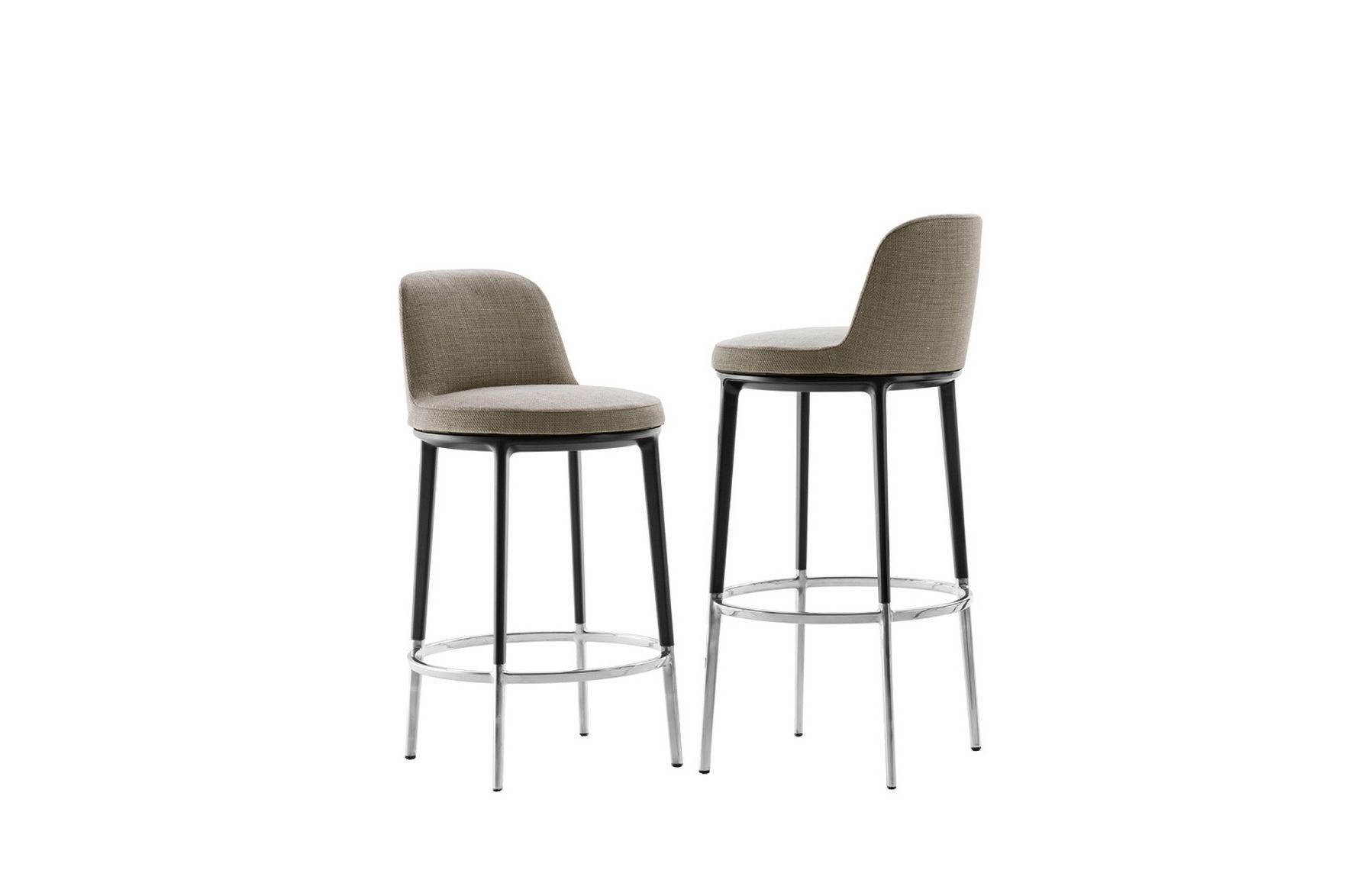 Caratos '19 Bar Stool by Antonio Citterio for Maxalto | Space Furniture