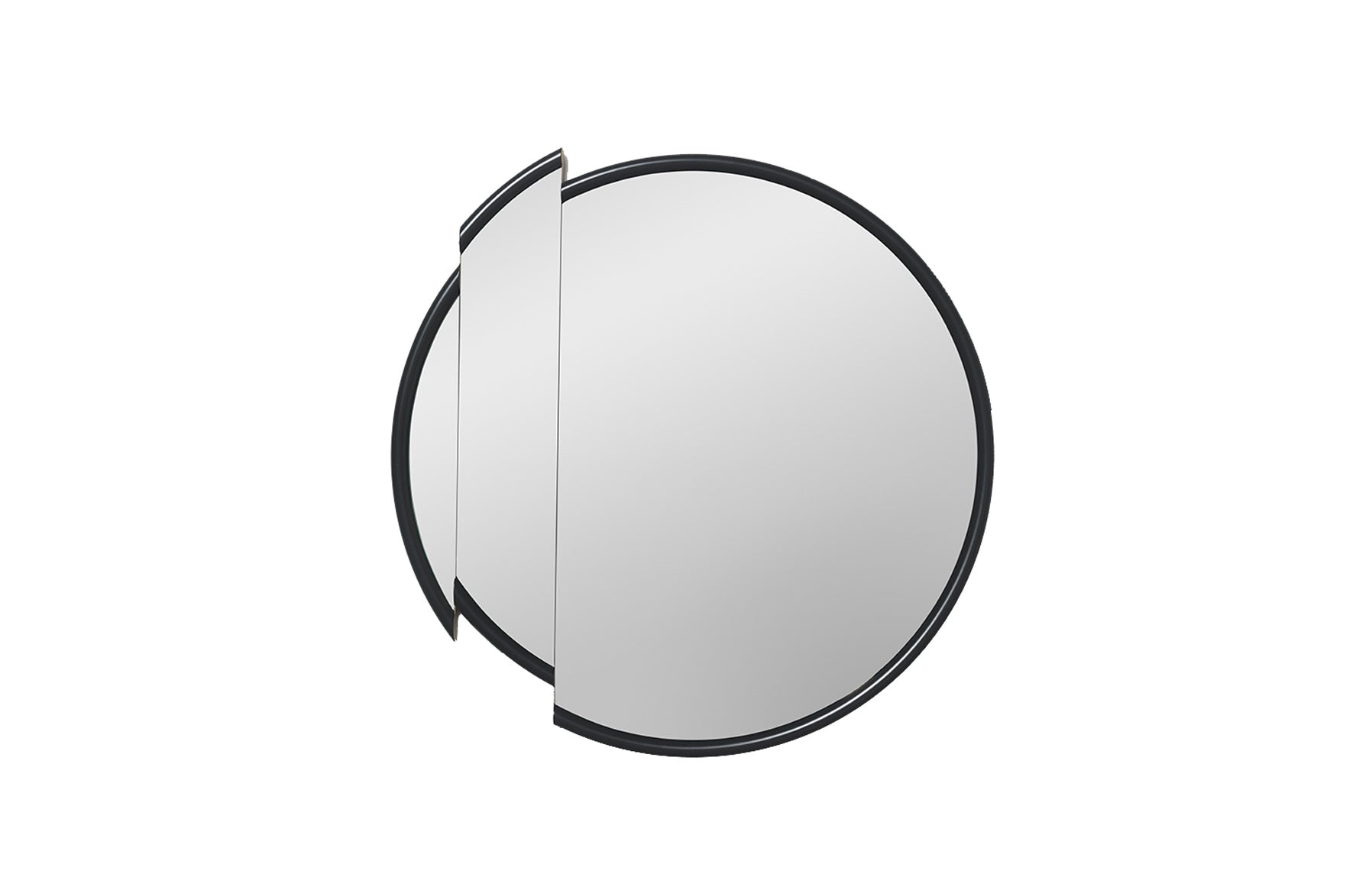 Split Mirror Round by Lee Broom | Space Furniture