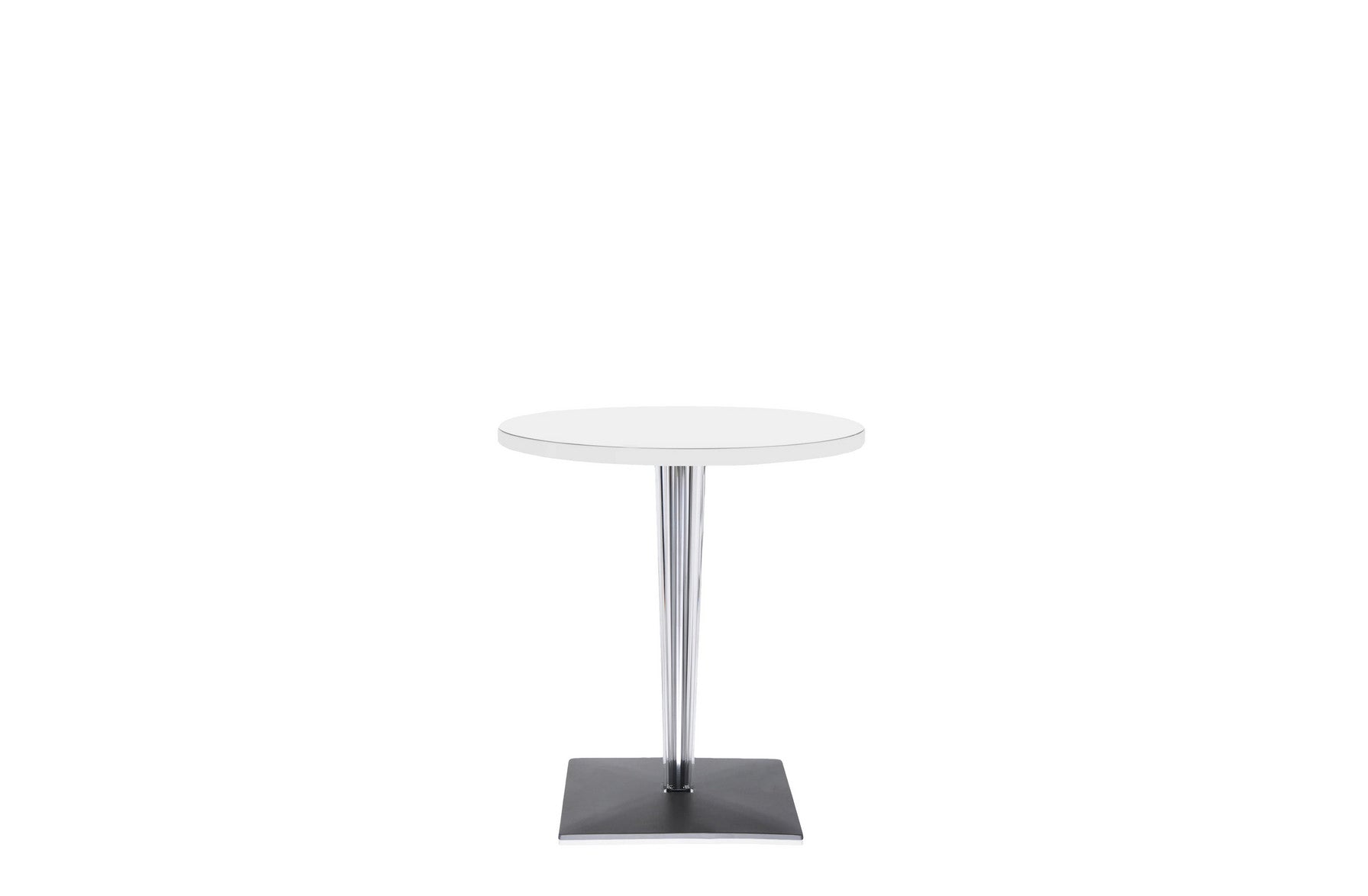 Kartell TopTop Large Round Table Square Leg | Space Furniture